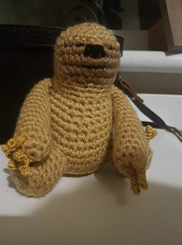 Ravelry: Sloth Softie pattern by Jo McCormack