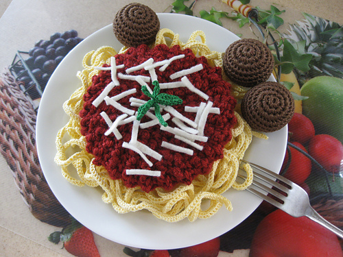 Ravelry: Spaghetti Party pattern by Normalynn Hood