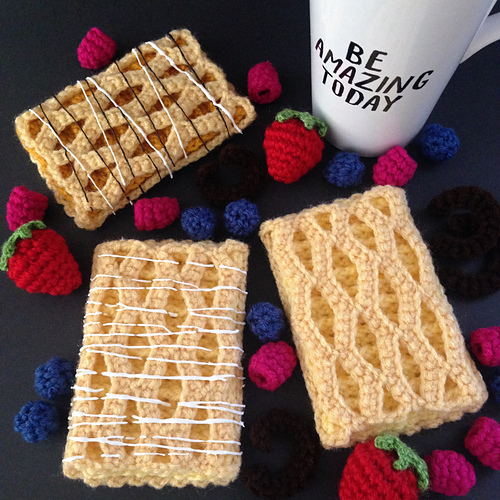 Ravelry: Custard Lattice Danish Pastry pattern by Normalynn Hood
