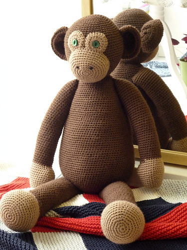 Ravelry: Charlie the Crocheted Chimp pattern by Jill Chapman