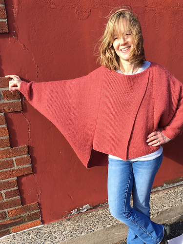 Ravelry: Original Origami Pullover pattern by Linda Daniels
