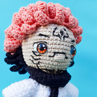 Ravelry: Sukuna Jujutsu Amigurumi pattern by Thamires Kaled