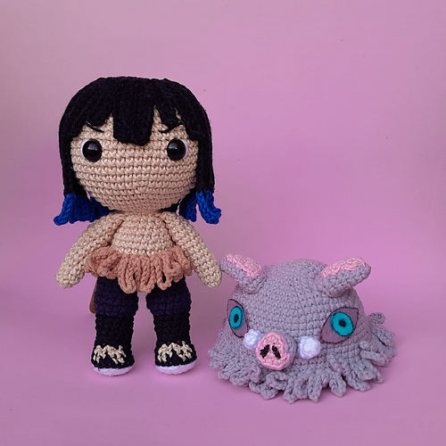Ravelry: Inosuke (Demon Slayer) pattern by Thamires Kaled