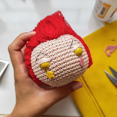 Ravelry: Hisoka (HunterxHunter) pattern by Thamires Kaled