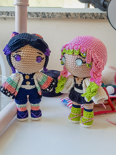 Ravelry: Mitsuri Kanroji Amigurumi pattern by Thamires Kaled