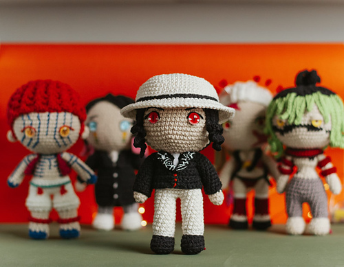 Ravelry: Muzan Kibutsuji (Demon Slayer) pattern by Thamires Kaled