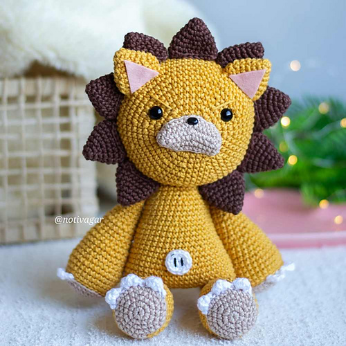 Ravelry: Kon Lion (Bleach) pattern by Thamires Kaled