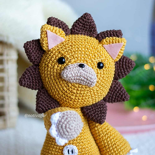 Ravelry: Kon Lion (Bleach) pattern by Thamires Kaled