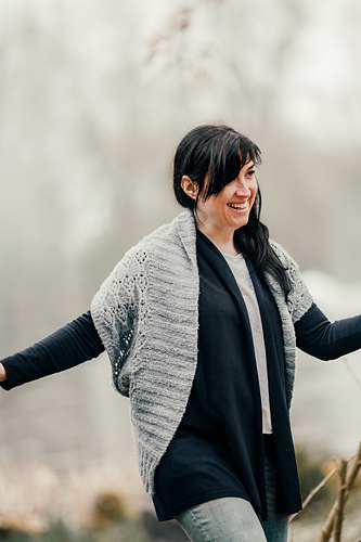 Ravelry: Positivity Cardiwrap pattern by Nuria Pastor