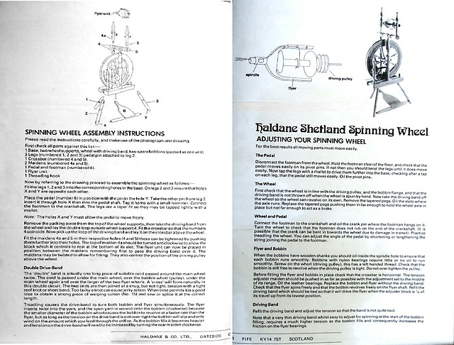 Ravelry: Nuttyspinner's Haldane Spinning Wheels