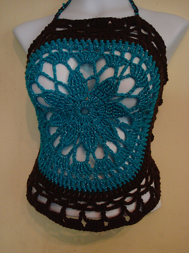 Ravelry: Doily Top Cover Up pattern by Gu'Chet