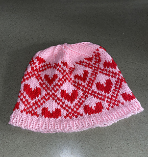 Ravelry: Love Heart Hat pattern by Melissa Nikle
