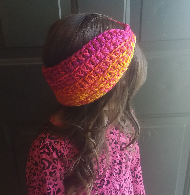 Ravelry: Marled Head Wrap pattern by Osage County Crochet