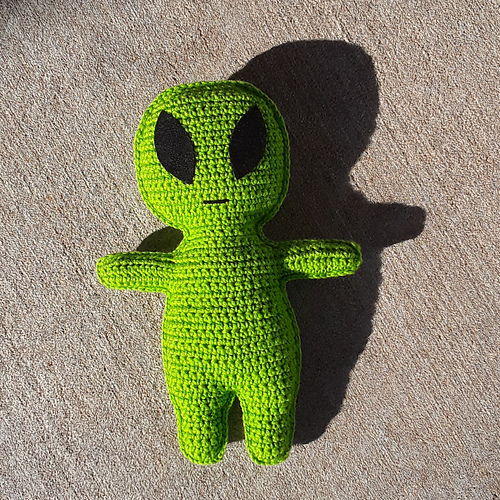 Ravelry: Alien Ragdoll pattern by Mersadie Sheppard