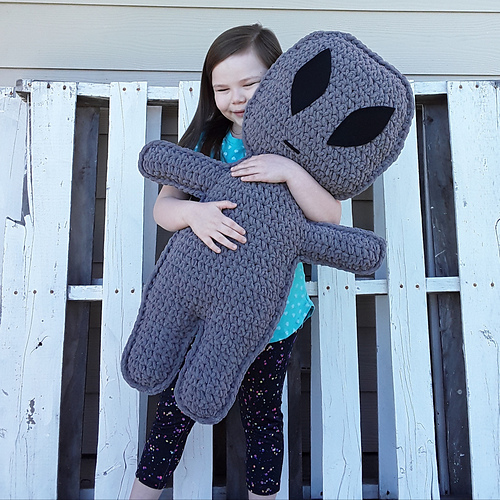 Ravelry: Giant Amigurumi Alien Ragdoll pattern by Mersadie Sheppard