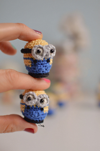 Ravelry: Mini Minions & Gru pattern by Jennifer C F