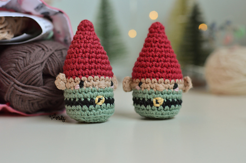 Ravelry: Mini Elfo amigurumi pattern by Jennifer C F