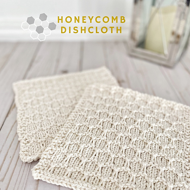 Ravelry: Honeycomb Dishcloth pattern by Christine Patterson