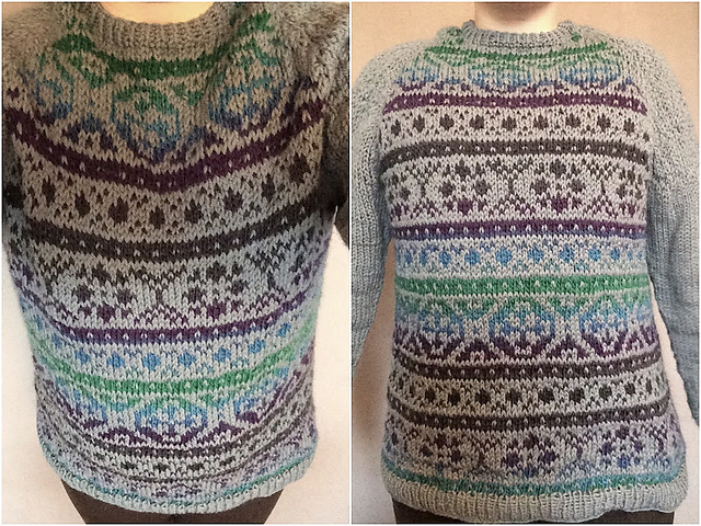 Ravelry: SaltwaterPinecone's Gradient Sweater