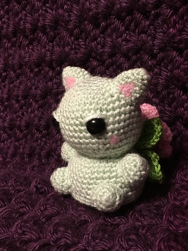 Ravelry: Chibi Baby Venusaur pattern by Kawaii Nerdy Crochet