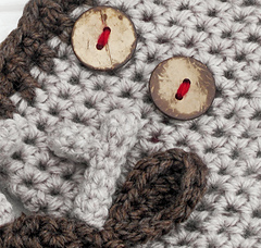 Ravelry: Reindeer Cocoon pattern by Odd Dolli