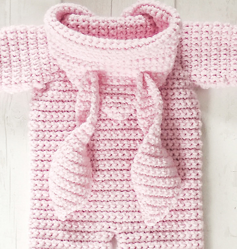 Ravelry: Chloe Bunny Onesie pattern by Odd Dolli