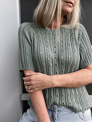 Ravelry: Rikke Tee pattern by Katrine Hannibal at Önling