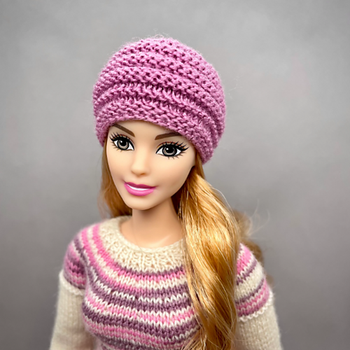 Ravelry: Hat for a Barbie doll. pattern by Oksana Golopolosova