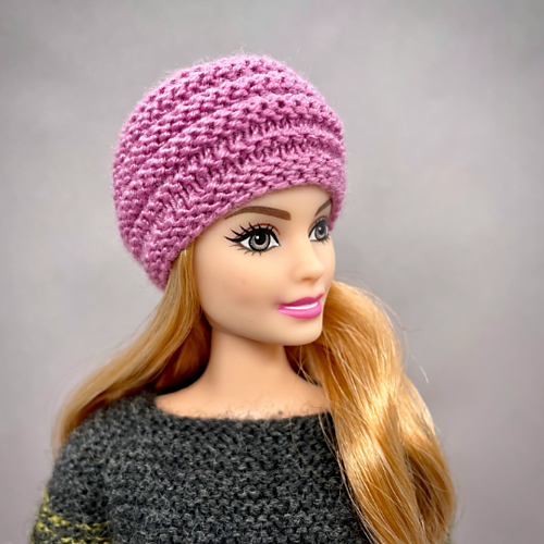 Ravelry: Hat for a Barbie doll. pattern by Oksana Golopolosova