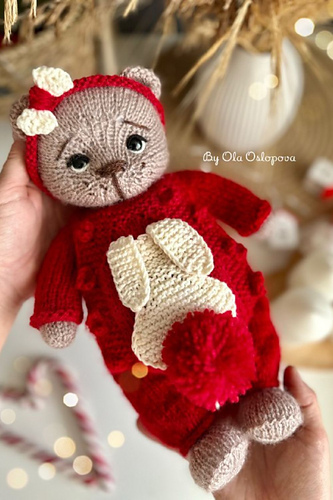 Ravelry: Teddy Bear Toy with Clothes pattern by Ola Oslopova