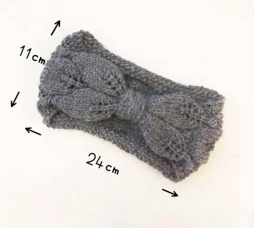 Ravelry: Laced pin-up headband pattern by Olga Trikolich