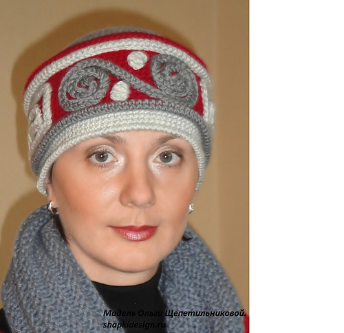 Ravelry: Russian Winter Hat pattern by Olga Shepetilnikova