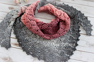 Ravelry: Lacy Leaves Shawl pattern by Olga Poltava