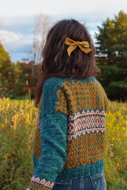 Ravelry: Mozaika Sweater pattern by Olga Putano Designs