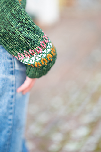 Ravelry: Giverny Sweater pattern by Olga Putano Designs