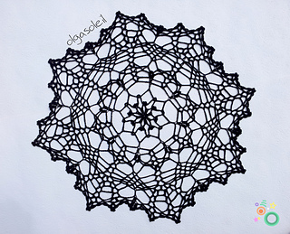Ravelry: OlgaSoleil's Spider Web Doily