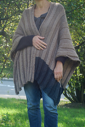 Ravelry: It's A Wrap, Ruana pattern by Sue Peterson