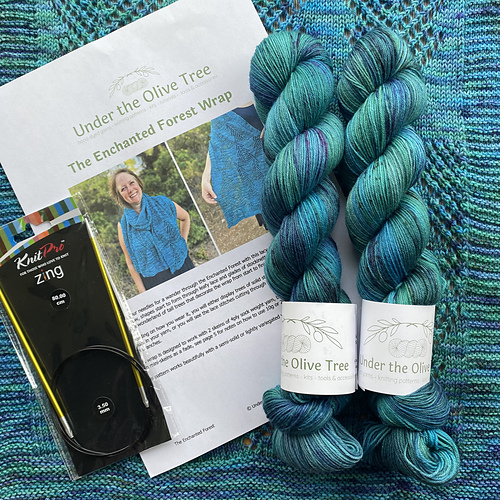 Ravelry: Enchanted Forest Wrap pattern by Jem Arrowsmith