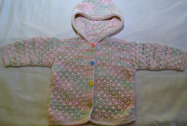Ravelry: OliviaRosen's Shell Stitch Baby cardigan