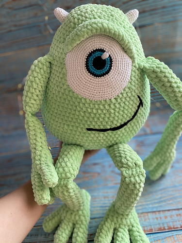 Ravelry: Monster Mike pattern by Olga Nesterenko