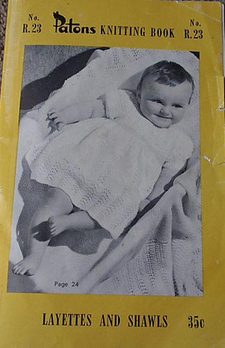 Ravelry: Patons Knitting Book No. R.23, Layettes and Shawls - patterns