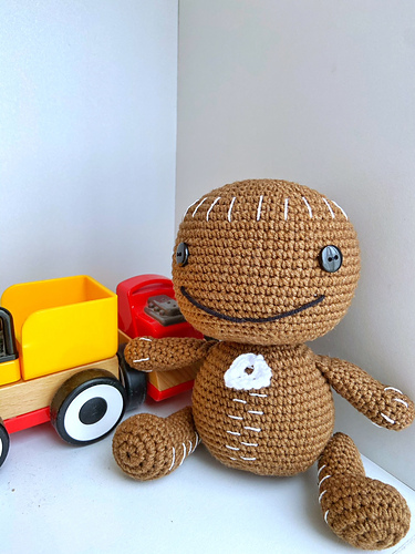 Ravelry: Sackboy little big planet pattern by Maria Shurkhovetskaya