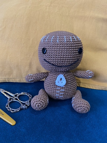 Ravelry: Sackboy little big planet pattern by Maria Shurkhovetskaya