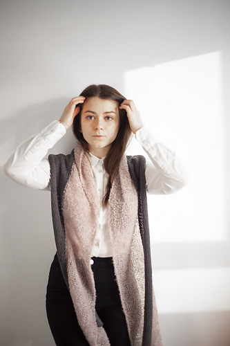 Ravelry: Two part scarf pattern by Anna Ivleva