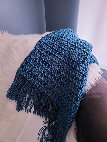 Ravelry: The Perfect Housewarming Throw pattern by Julie at OneLittleHook