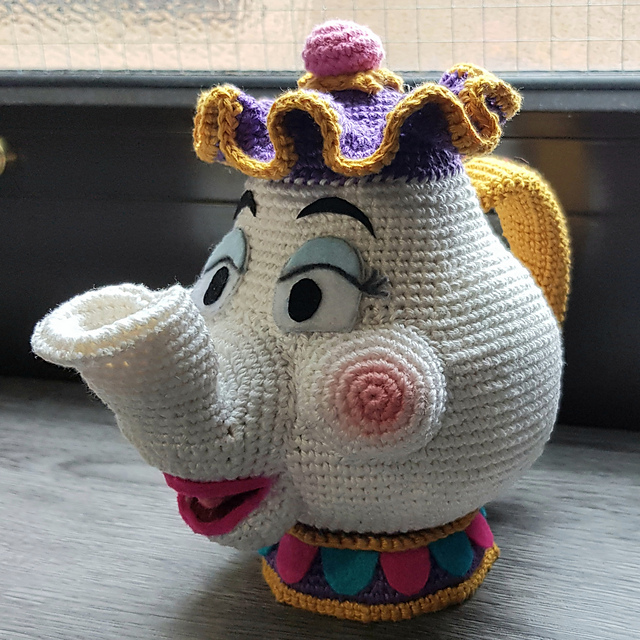 Ravelry: Disney Mrs. Potts Beauty and the Beast pattern by Chantelle ...