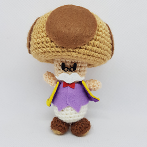 Ravelry: Toad, Toadette & Toadsworth Super Mario pattern by Chantelle ...