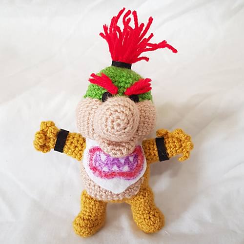 Ravelry: Bowser Jr Super Mario pattern by Chantelle @onescreativemind
