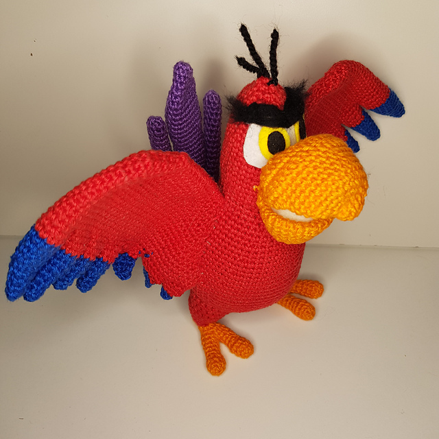 Ravelry: Iago Aladdin pattern by Chantelle @onescreativemind