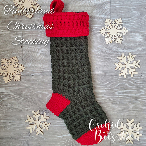 Ravelry: Timberland Christmas Stocking pattern by Karen V. Edwards
